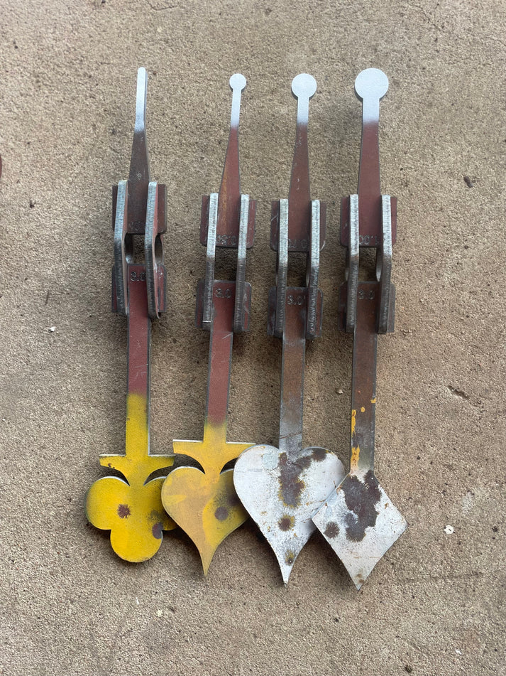 ATG Card-shark Dual KYL Rimfire Spinner Set 6mm AR500 – Accurate Target ...